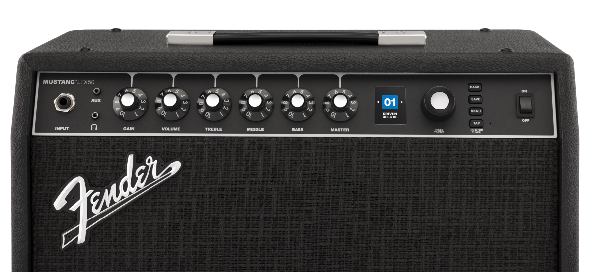 Fender Mustang LTX50 50-watt 1 x 12-inch Combo Amplifier — Guitars Boutique