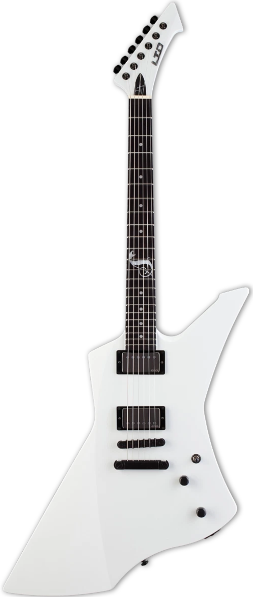 ESP LTD James Hetfield Signature Snakebyte - Snow White — Guitars Boutique